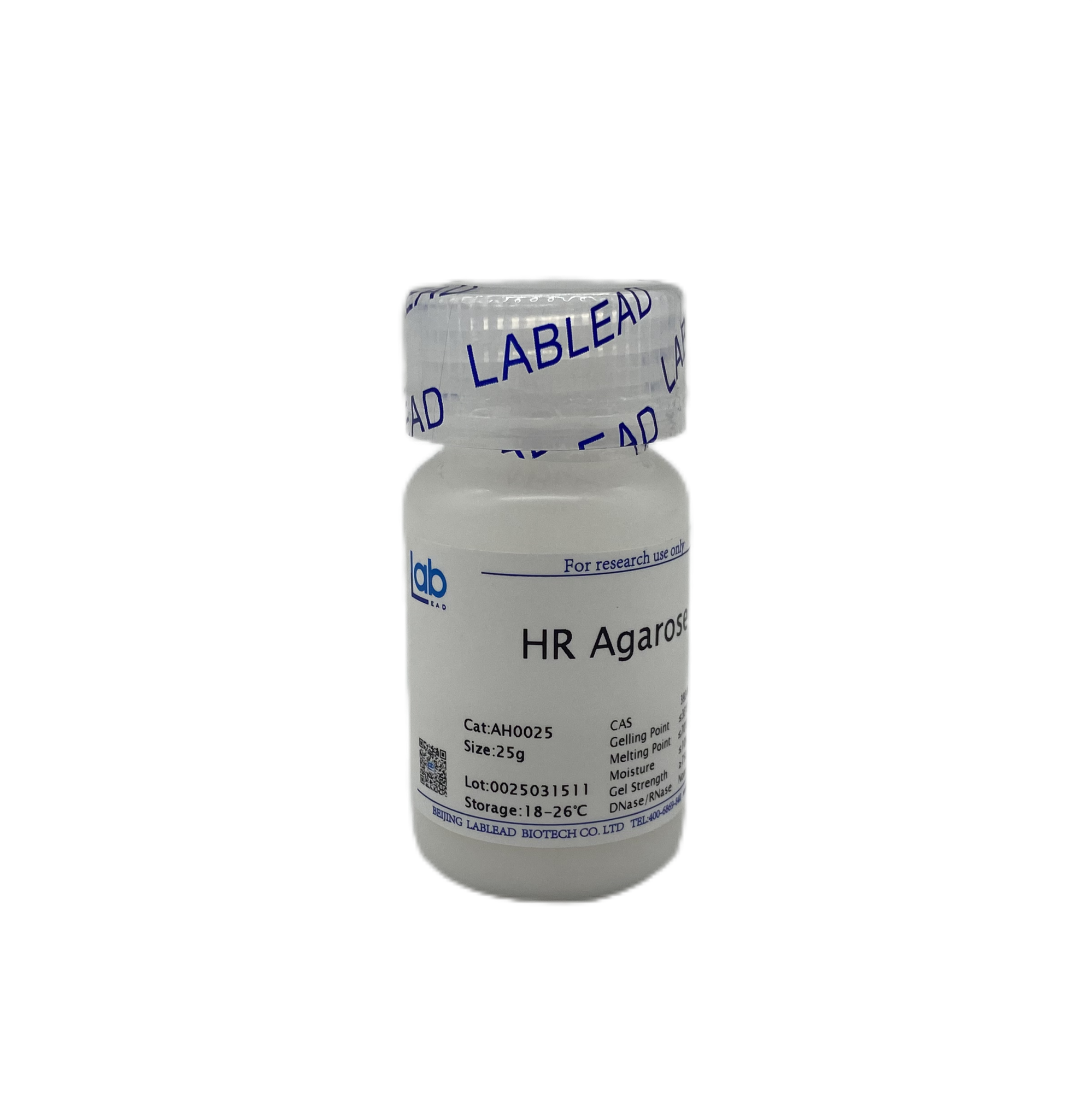高分辨率琼脂糖（货号：AH0025）