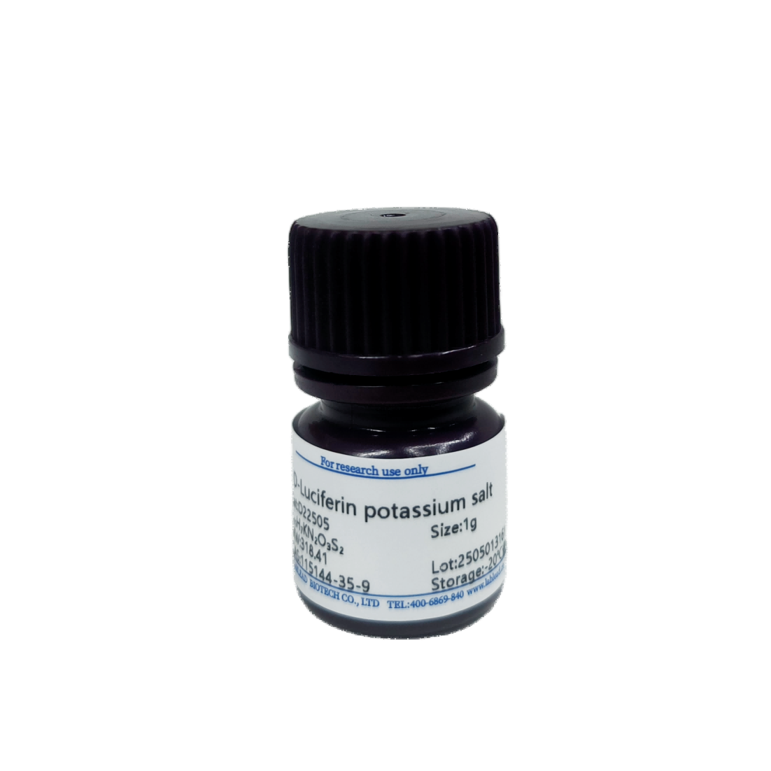 D-虫荧光素钾盐/D-Luciferin potassium salt （货号：D22505）